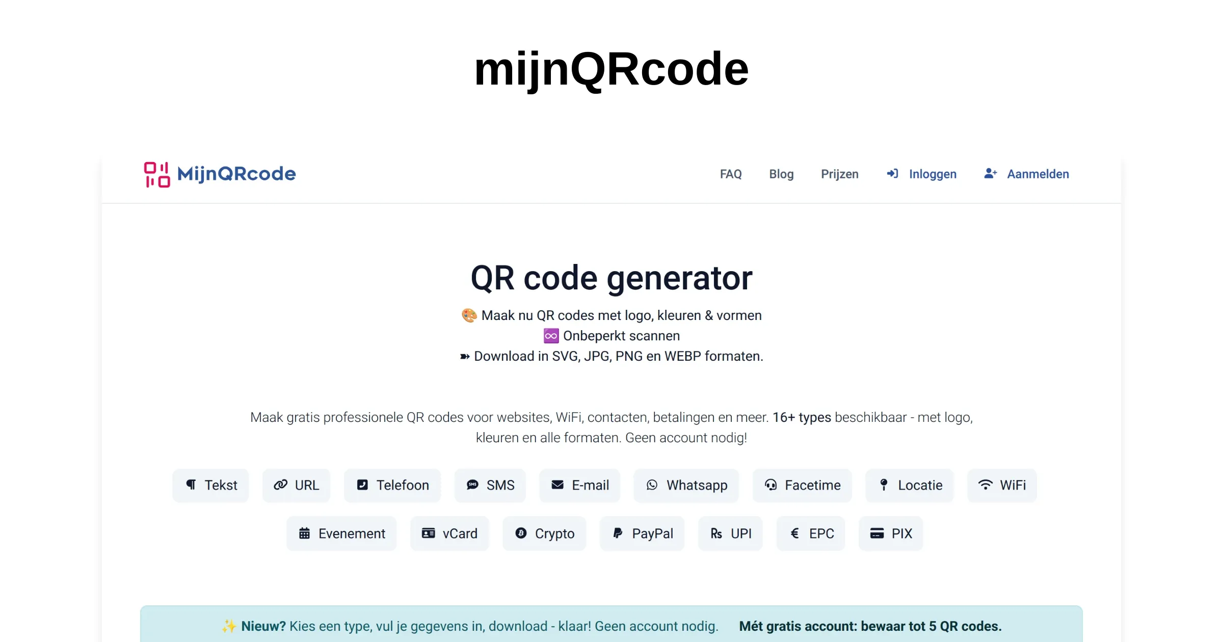 QR codes maken met logo, kleuren & vormen | QR code Generator ...